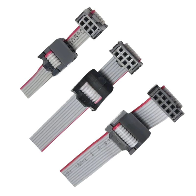 IDC 2.54 Flat Gray Ribbon Cable - XINLINJIN -High-speed signal cable ...